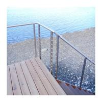 China Front porch rails wire rope fittings cable railing radius ferrule sheep wire fencing for sale