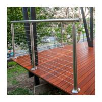China Outdoor deck railing cable railing wire holder wire fence stretcher for sale