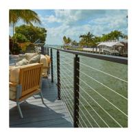 China Outdoor deck railing cable railing wire holder wire fence stretcher for sale