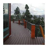 China Decking banister horizontal cable railing hog wire fence roll for sale