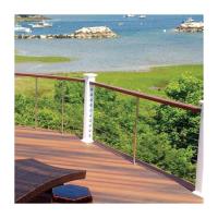 China Decks and fences stainless steel cable railing kits stock wire fencing for sale