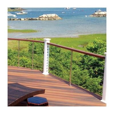China Decks and fences stainless steel cable railing kits stock wire fencing for sale