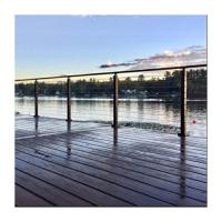 China Decks and fences stainless steel cable railing kits stock wire fencing for sale