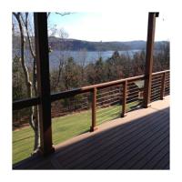 China Decks and fences stainless steel cable railing kits stock wire fencing for sale