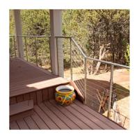 China Glass deck railing cable wire railing stainless steel wire deck fence for sale