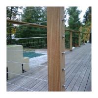 China Metal cable balustrade kits stainless steel wire balustrade systems for sale