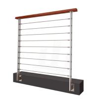 China Stainless steel handrail cable wire balustrade for sale