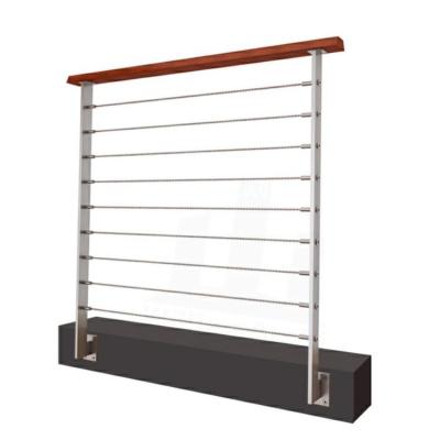 China Stainless steel handrail cable wire balustrade for sale