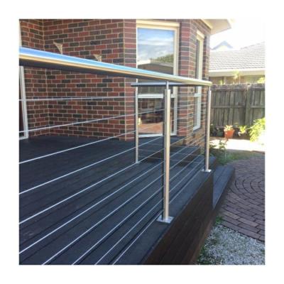 China Fiberglass porch railings horizontal cable deck railing 6 foot woven wire fence for sale