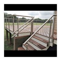 China Porch banister stainless steel deck cable hardware fencing wire roll for sale