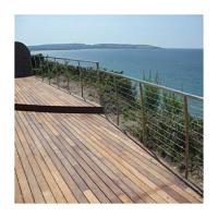 China Cable decking how to install cable railing 4 foot wire fence for sale