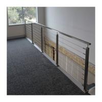 China Privacy panel for patio wire rope railing systems 3mm galvanised fencing wire for sale