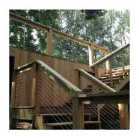 China Steel Porch Cable Wire Railing Staircase Kits Chain Link Fence Tension Wire for sale