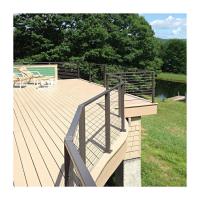 China Indoor Deck Cable Railing Glass Balustrade High Tensile Wire Fence for sale