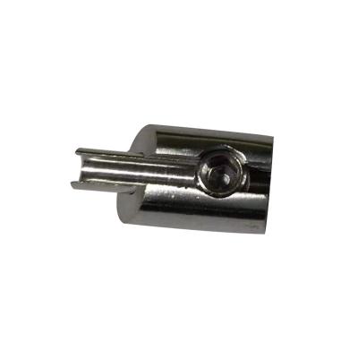 China Bevel angle cable railing fitting stainless steel slotted cable wire clip tensioner for sale