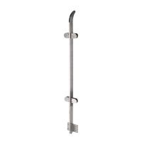 China 2023 Stainless steel balustrade post single plate railing banister post for sale