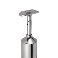 China 2023 Stainless steel round balustrade post railing round banister post for sale