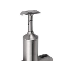 China 2023 Stainless steel round balustrade post railing round banister post for sale