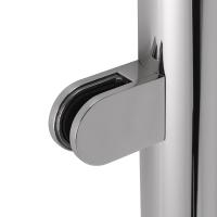 China 2023 Stainless steel round balustrade post railing round banister post for sale