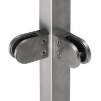 China 2023 Stainless steel balustrade square post railing square banister post for sale