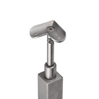 China 2023 Stainless steel balustrade square post railing square banister post for sale
