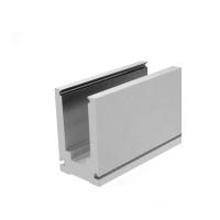 China 2023 Glass Railing Aluminum U Channel Base Glass Balustrade U Slot Shoe Base for sale