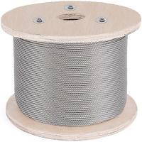 China 2023 Stainless Steel 304 316L Wire Railing Balustrade Fence Cable Rope for sale