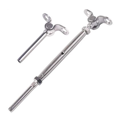 China 2023 Stainless Steel 304 316L Cable Railing Wire RopeTensioner Fittings for sale