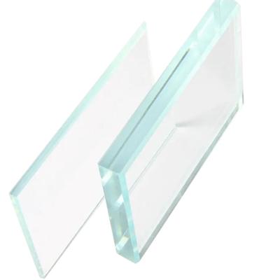 China 2023 Customized size 6mm 8mm 10mm 12mm tempered super ultra clear float glass for sale