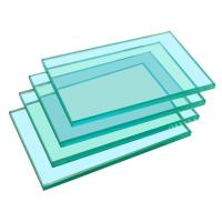 China 2023 Customized size 6mm 8mm 10mm 12mm tempered super ultra clear float glass for sale