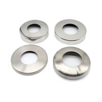China The Best Customized Handrail Fittings Stainless Steel Weld Fittings Pipe Round Base Cover for sale
