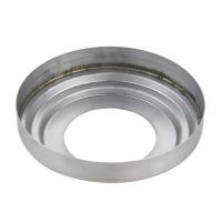 China Inox 304 316 Stainless Steel Pole Post Pillar Base Cover Plate For Staircase Terrace Balcony for sale