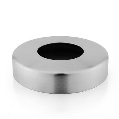China Wholesale Customization Stainless Steel Weld Fittings Pipe Round Base Cover Handrail Balustrade for sale