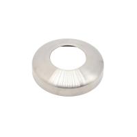 China Railing Accessories 304 316 Stainless Steel Pipe Cover Round End Cap Handrail Cover for sale