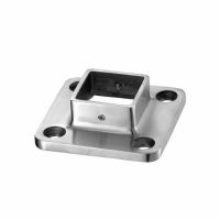 China Customized high pressure square flange fittings Fuel Tank Truck Pipe steel Railing Square Flange for sale