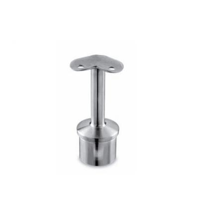 China Stair Railing Fittings 304 316 Polished Stainless Steel Balustrade Bracket Handrail Brackets for sale
