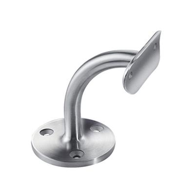 China Wall mounted stainless steel stair railing pipe holder handrail bracket balustrade brackets for sale