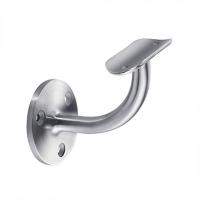 China Wall mounted stainless steel stair railing pipe holder handrail bracket balustrade brackets for sale