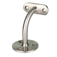 China 304 316 wall mounted inox stainless steel balustrade support glass railing hardware handrail bracket for sale