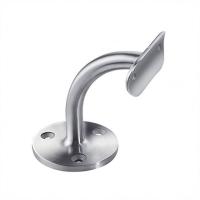 China 304 316 wall mounted inox stainless steel balustrade support glass railing hardware handrail bracket for sale