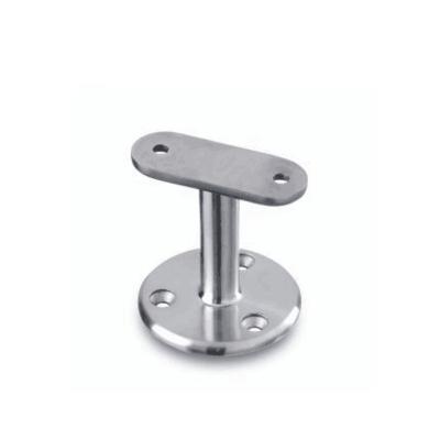 China Factory direct sale stainless steel 304 316  railing one part wall mounted handrail bracket for tubing for sale