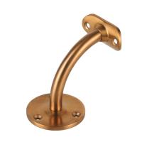 China Factory direct sale stainless steel 304 316  railing one part wall mounted handrail bracket for tubing for sale