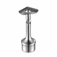 China Handrail Tube Glass Clamp Stainless Steel Glass Clip Railing Balustrade Brackets for sale