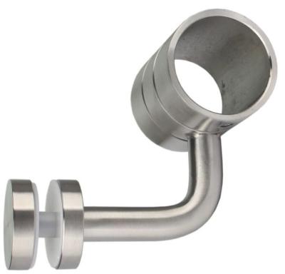 China Manufacturer Extended Handrail Bracket Stainless Steel Bracket Glass Railing Handrail Brackets Fittings for sale