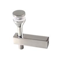China Glass Railing Balustrade Handrail Holder Stainless Steel Glass Mounted Handrail Brackets for sale