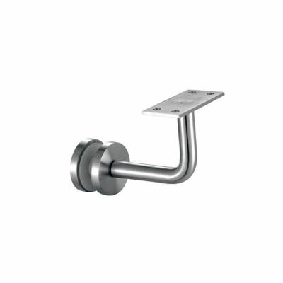 China Commercial Handrail Bracket Railing Glass Shelf Bracket Handrail Hollow Pipe Holder for sale