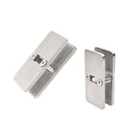 China Railing Glass to Glass Clamp Stainless Steel 304 Bracket Glass Balustrade Pool Fence Clamp for sale