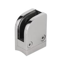 China Square Glass Adapter Balcony Glass Railing Clip Handrail Clamps 45*45 Mm Clamps Clip for sale