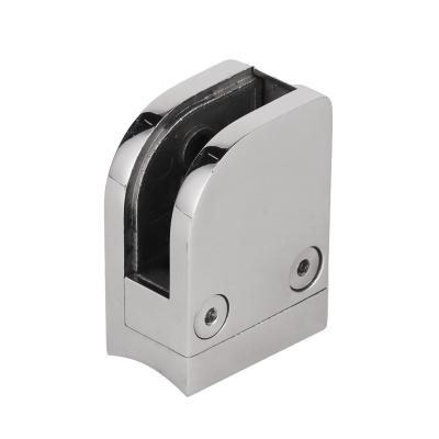 China Square Glass Adapter Balcony Glass Railing Clip Handrail Clamps 45*45 Mm Clamps Clip for sale