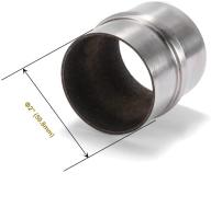China 304 316 Stainless Deck Stair Railing Handrail Connector Fitting Railing Handrail Tube Connector for sale